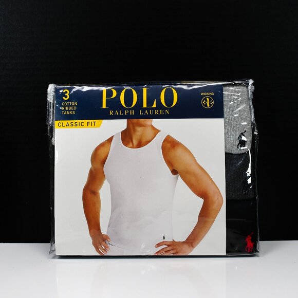 Polo Ralph Lauren | Shirts | Polo Ralph Lauren Mens Tank Top 3pack Size ...